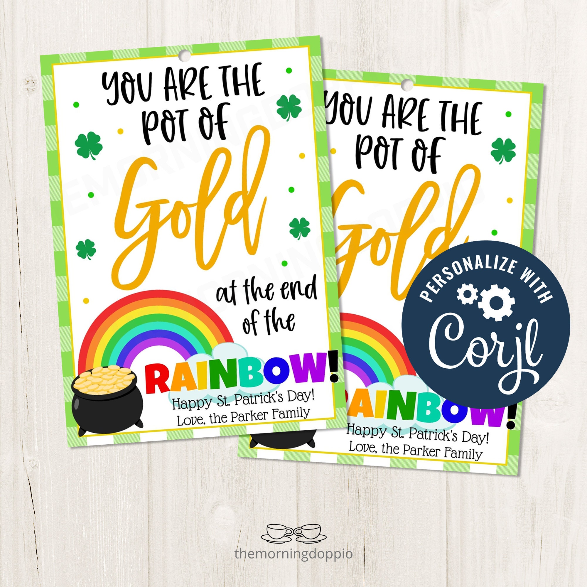 Pot Of Gold Template