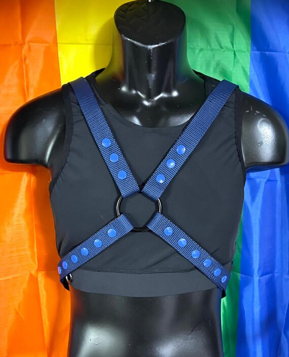 Customizable Cross Chest Harness | Etsy