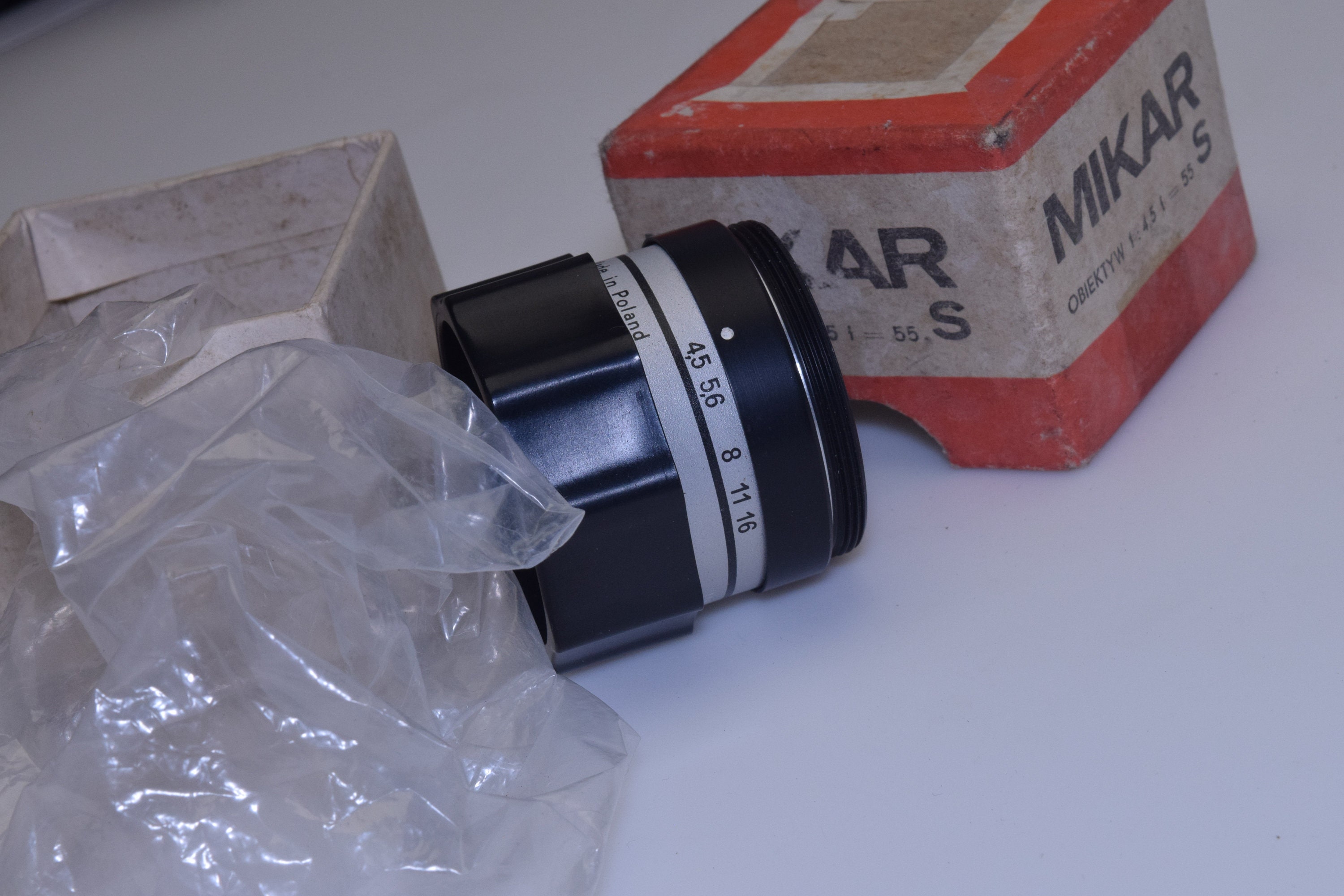 Mikar F4.5 55mm S VINTAGE Enlarger Lens M42 Poland - Etsy