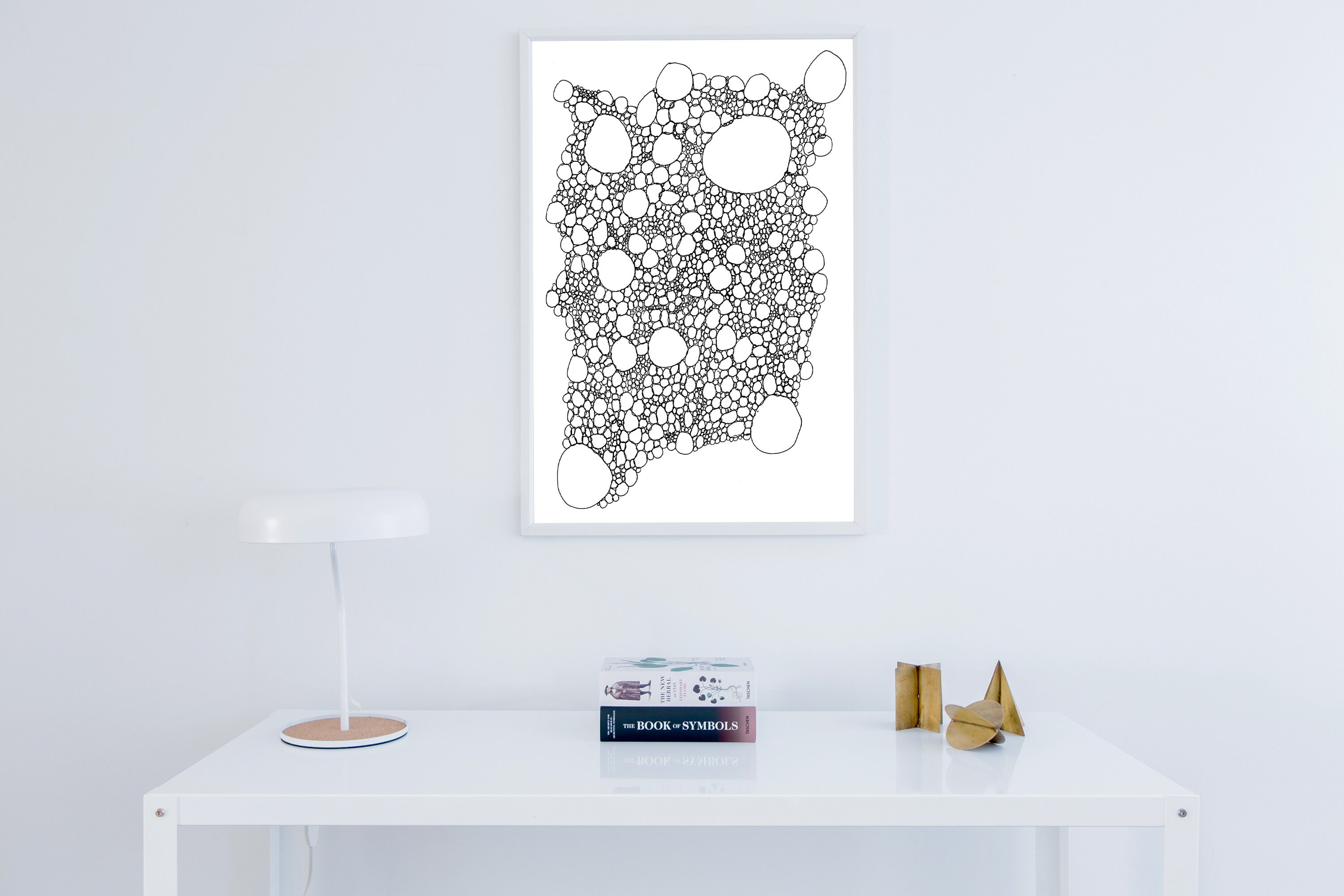 Bubble Pattern, Underwater Inspired, Autism Awarness, Abstract Pen ...