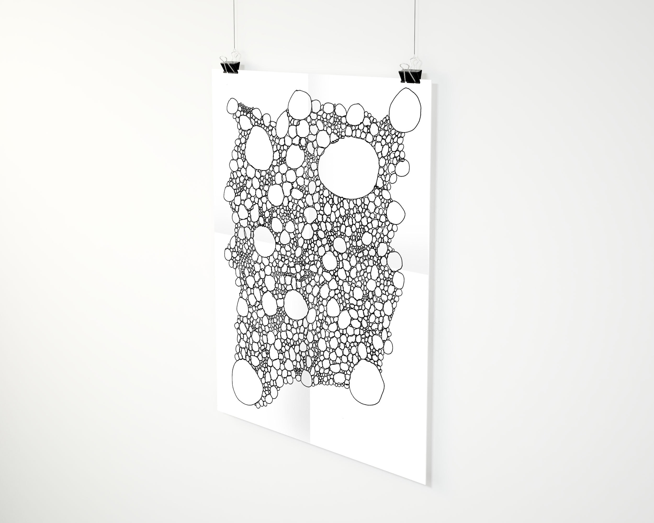 Bubble Pattern, Underwater Inspired, Autism Awarness, Abstract Pen ...