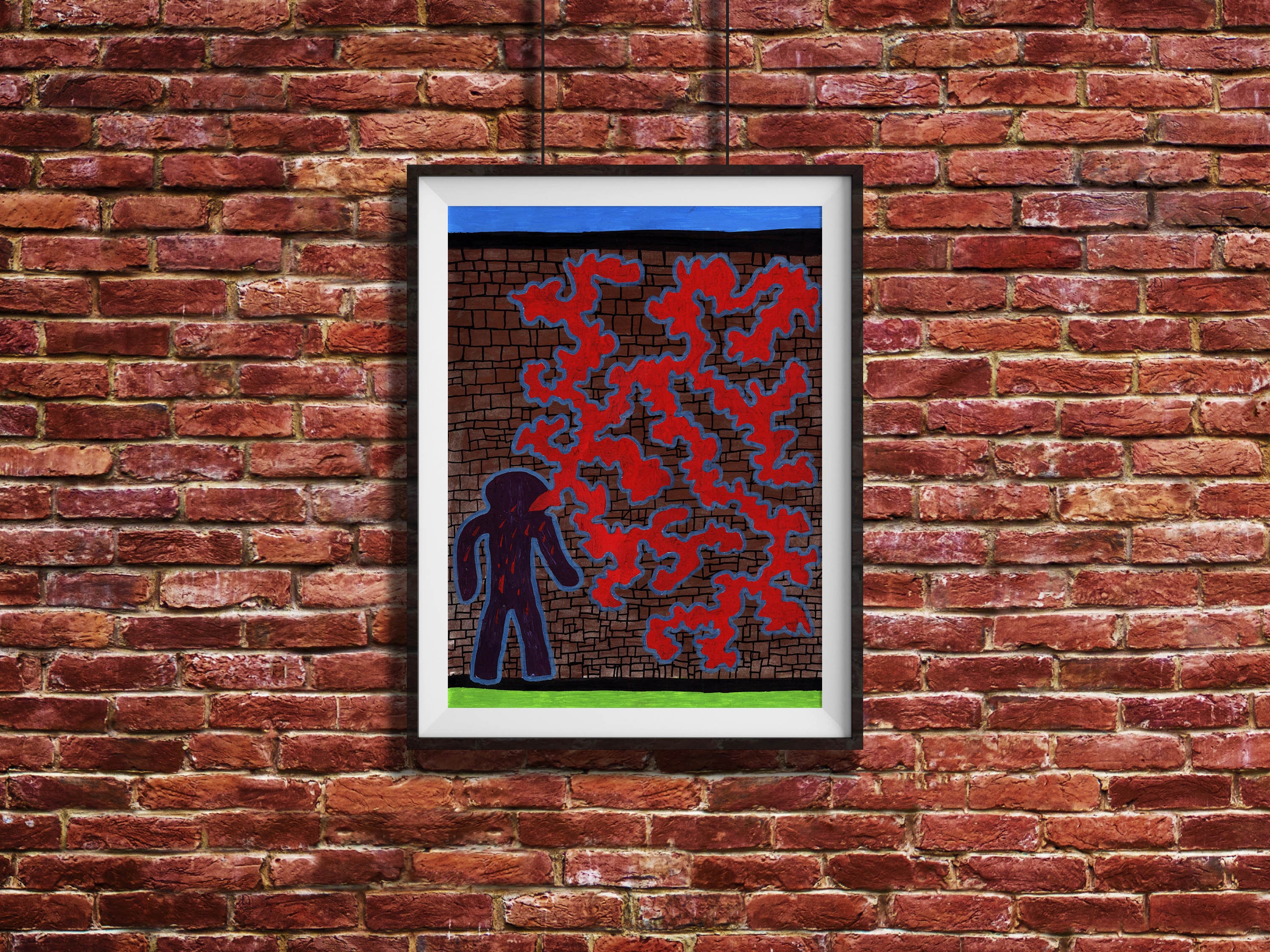 Award Winning Art Print, Autism Support, Detailed Abstract Art Print ...