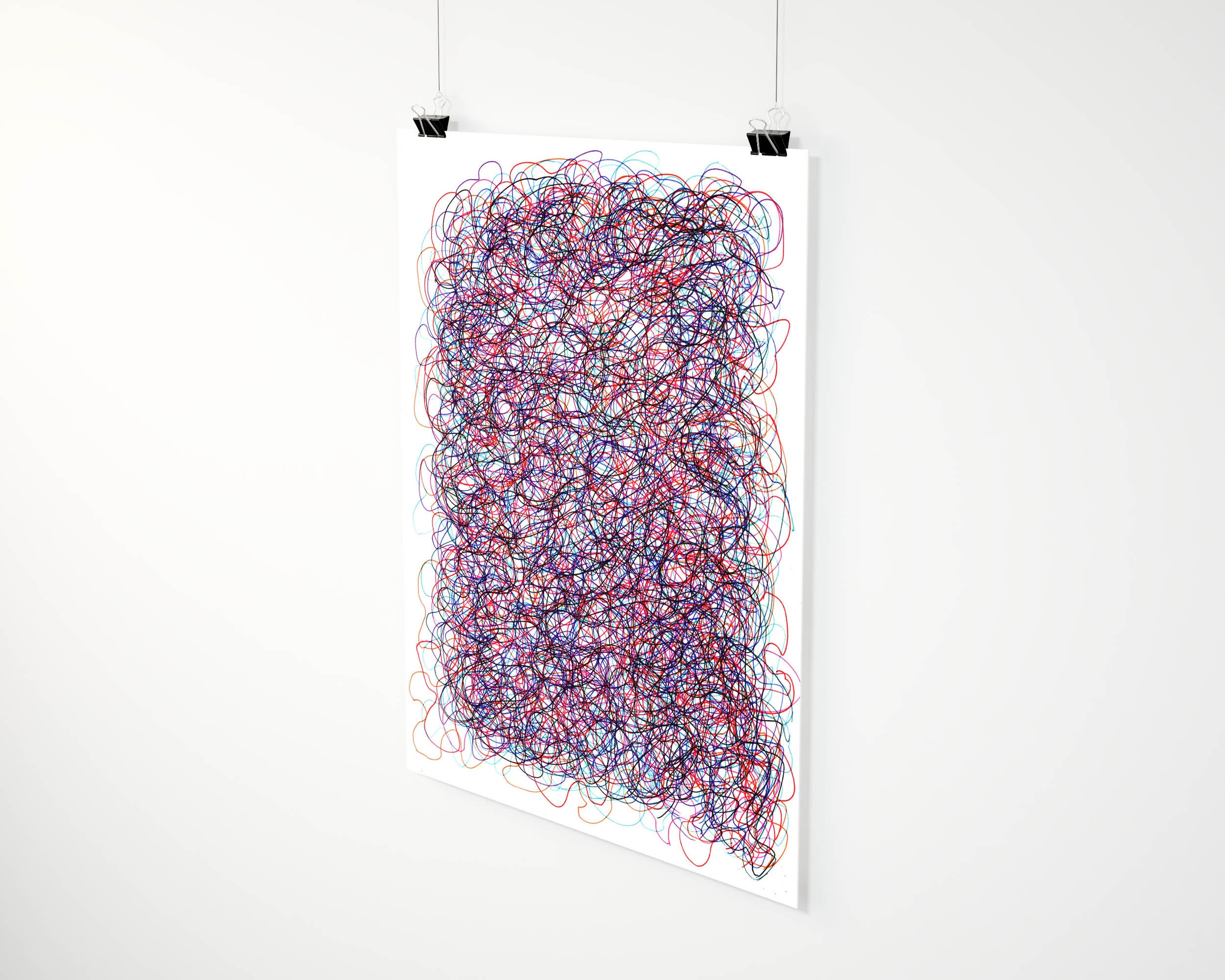 Abstract Art Print Autism Awareness Wall Art Colour Print - Etsy