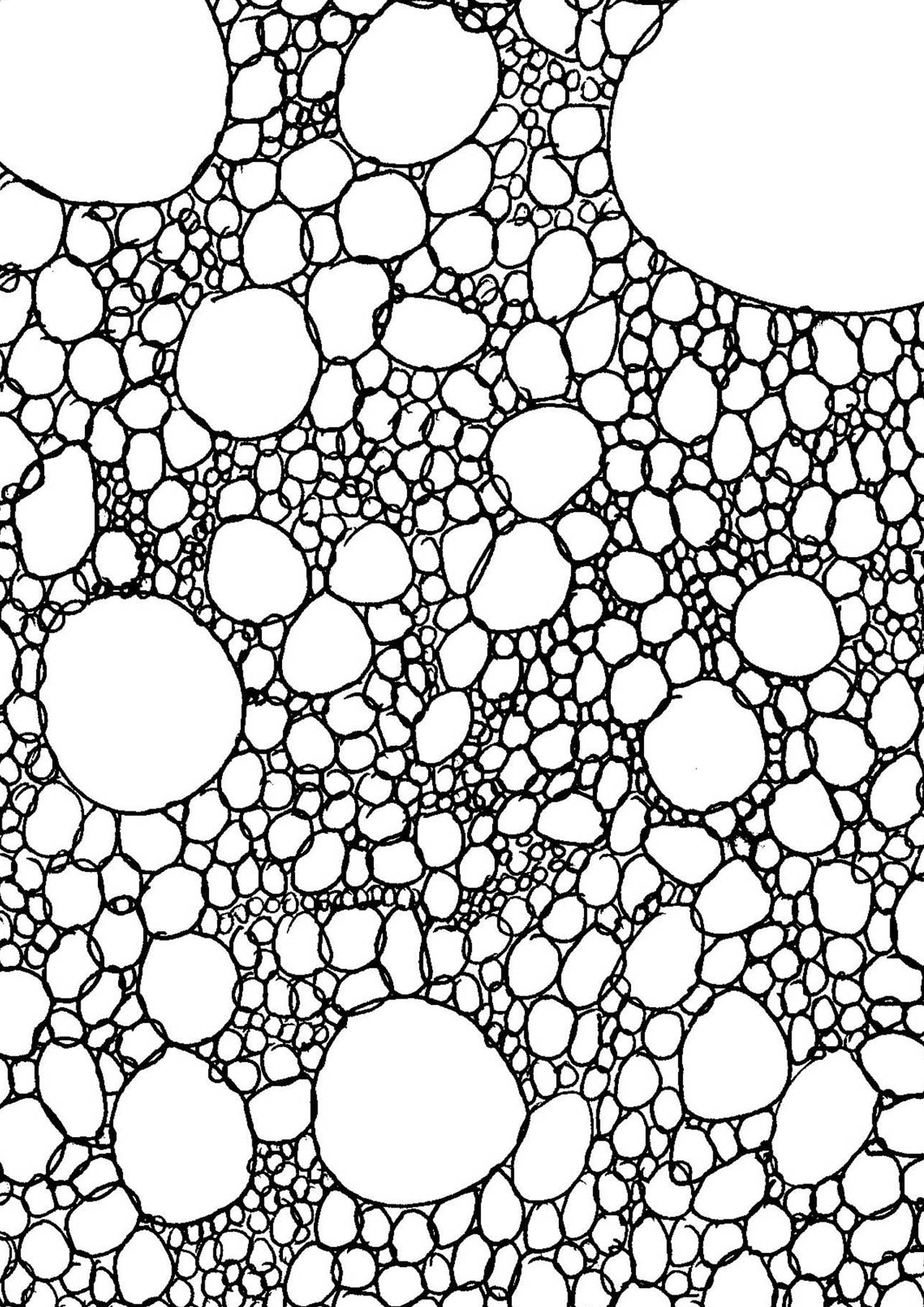 Bubble Pattern, Underwater Inspired, Autism Awarness, Abstract Pen ...