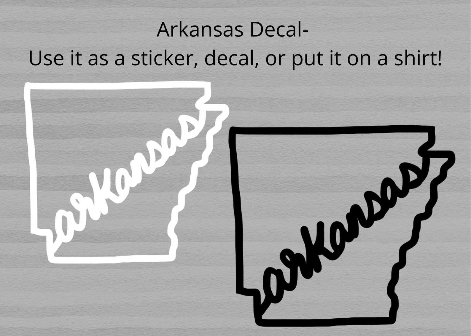 Arkansas Decal+handwritten• Instant Download • Png, SVG, Jpeg - Etsy
