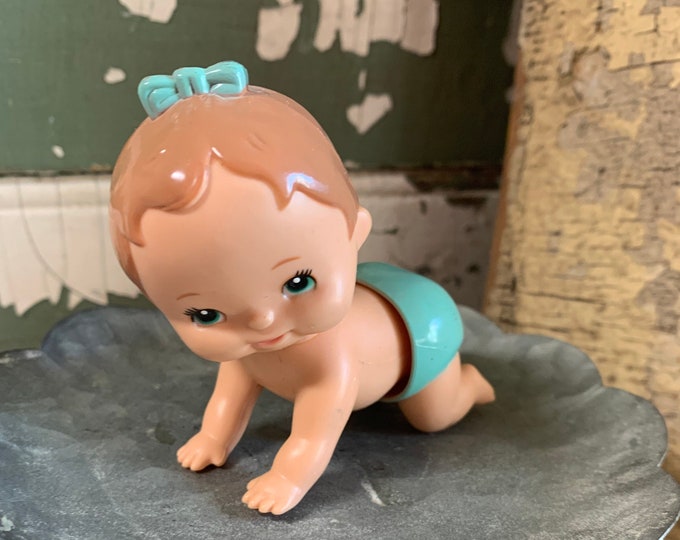 1977 Tomy Kid-along Kid Wind up Toy Doll - Etsy