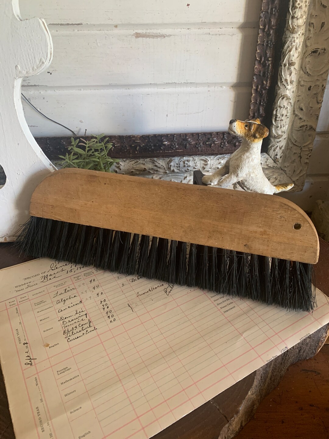 Vintage Wood Handled Drafting Drawing Art Room Brush - Etsy