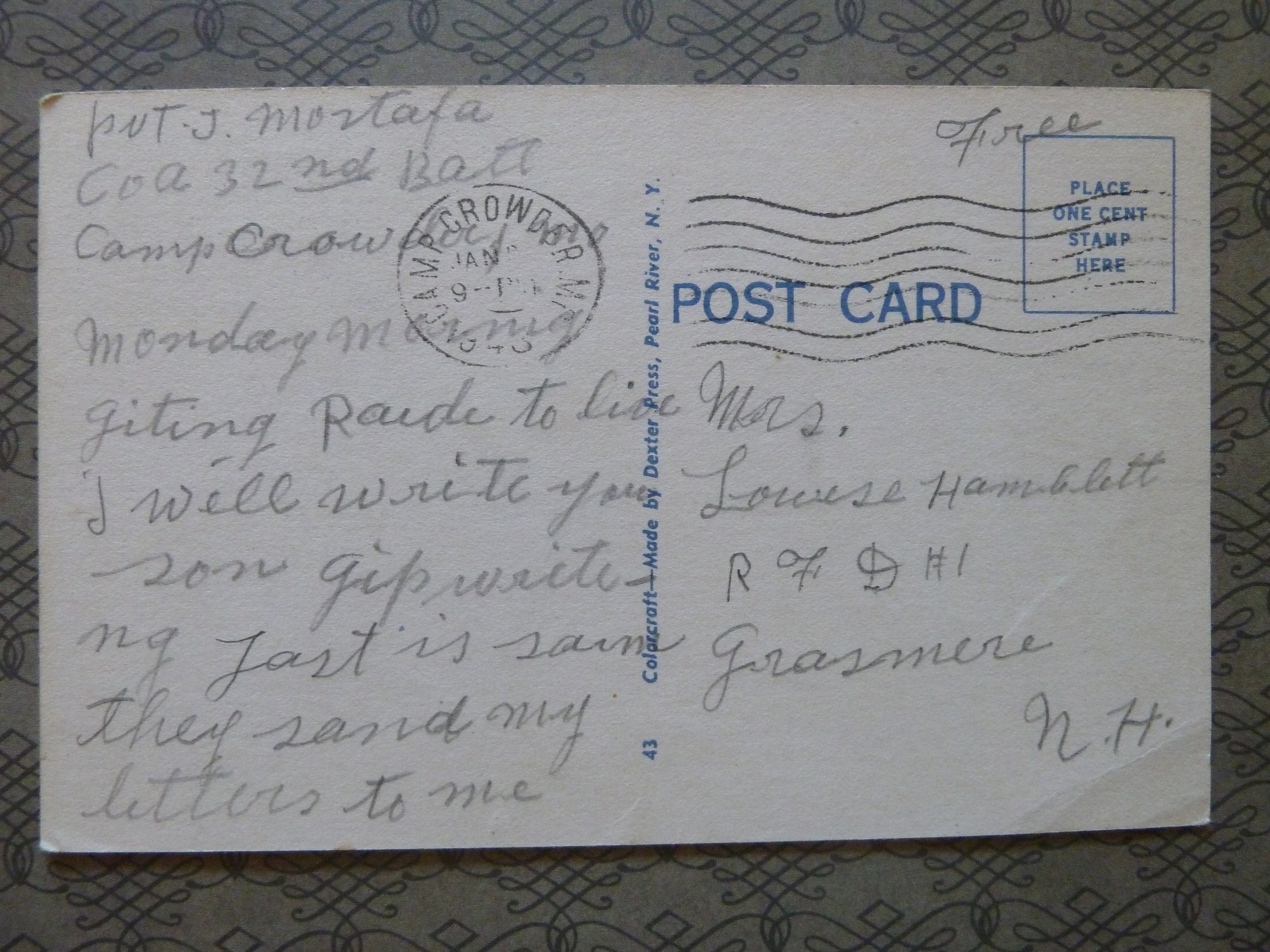 WW2 Postcard - Etsy