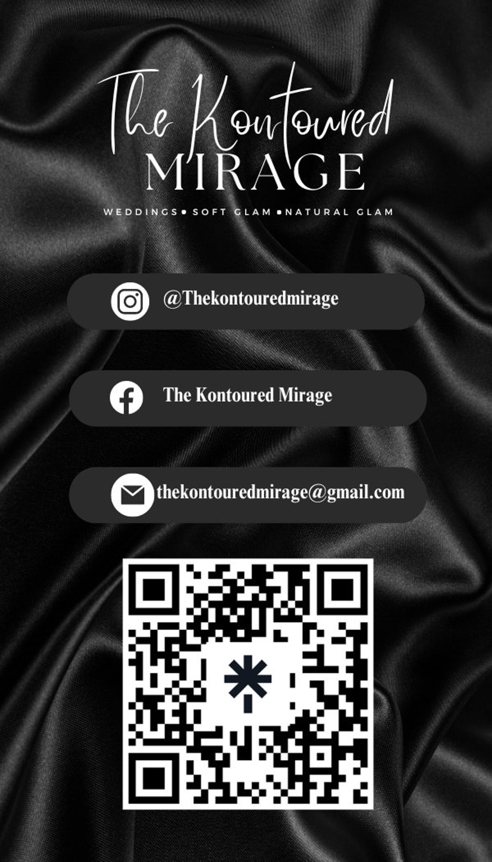 DIY Instagram Inspired Business Card, Makeup Artist Business Card ...