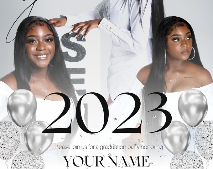 Graduation Flyer, Graduation Invitation, Graduation 2023, 2023 Grad ...