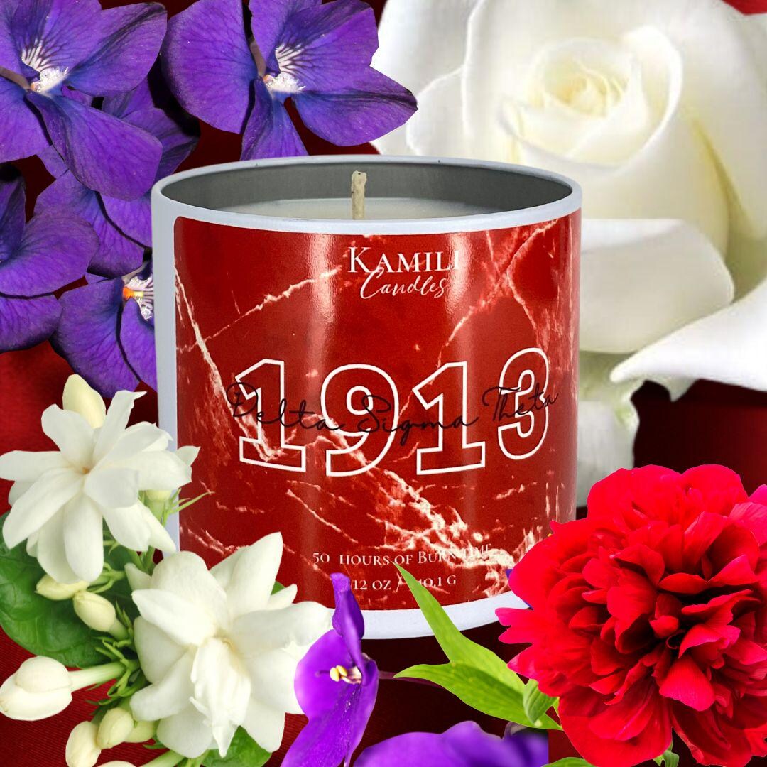 Devastating Divas Candle (delta Sigma Theta Sorority, Inc.) - Etsy