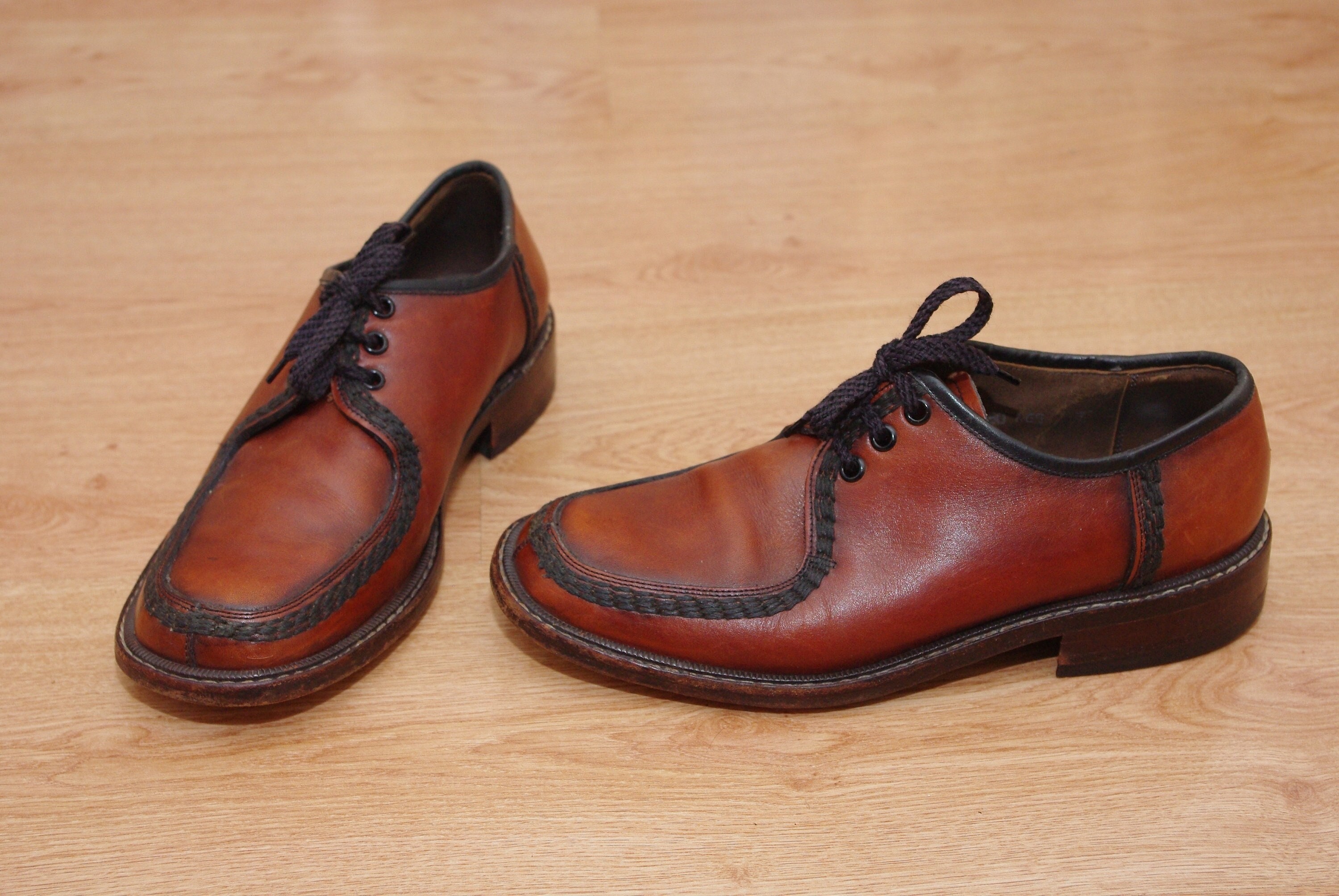 Vintage Avang Leather Hand Made Shoes From the 70s Vintage - Etsy