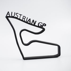 Formula 1 Austrian GP Track; Formula 1 Wall Art; Red Bull Ring; Race ...