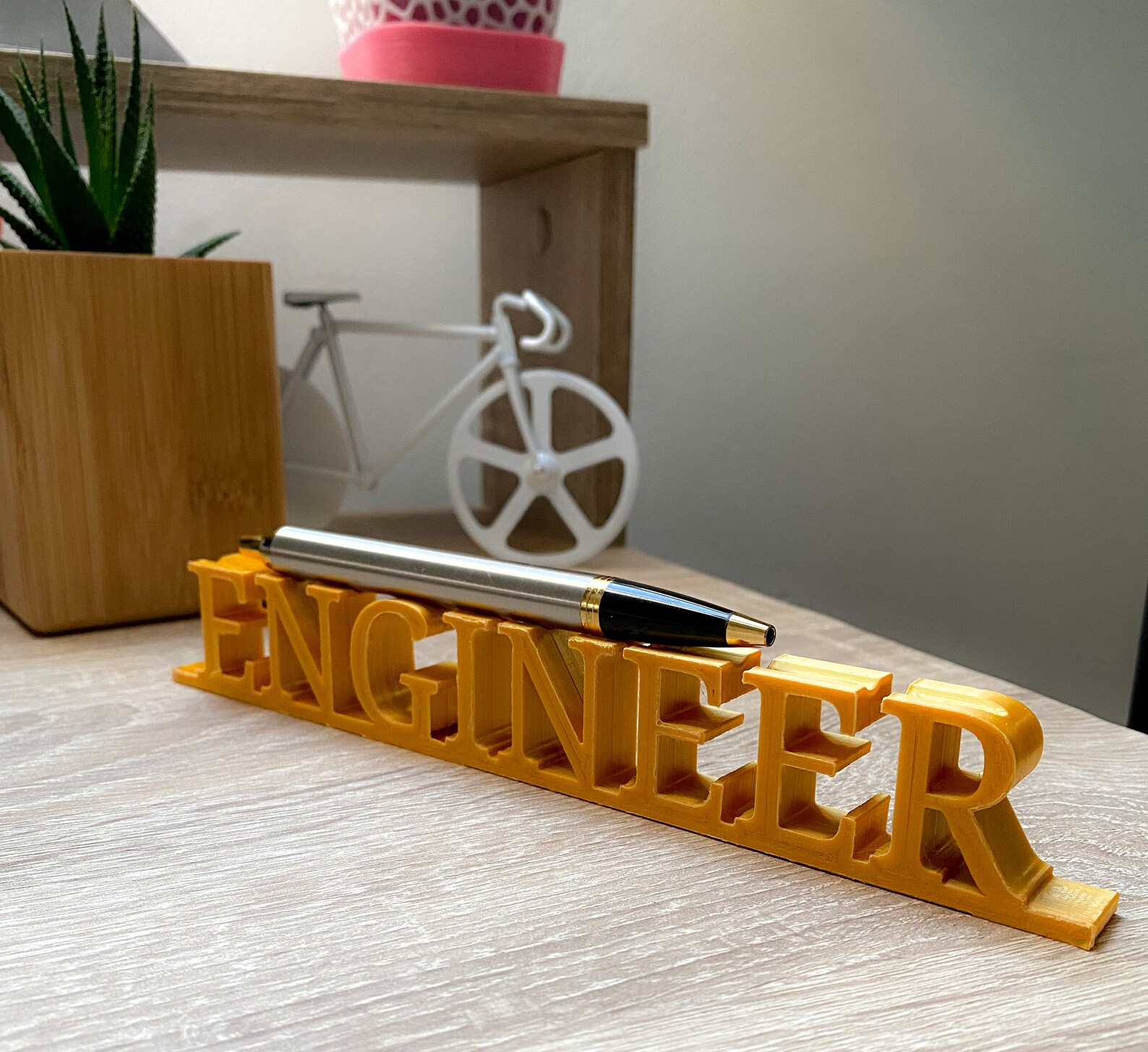 Engineer Pen Holder Engineer Gift Office Gift Desk Sign 3D | Etsy