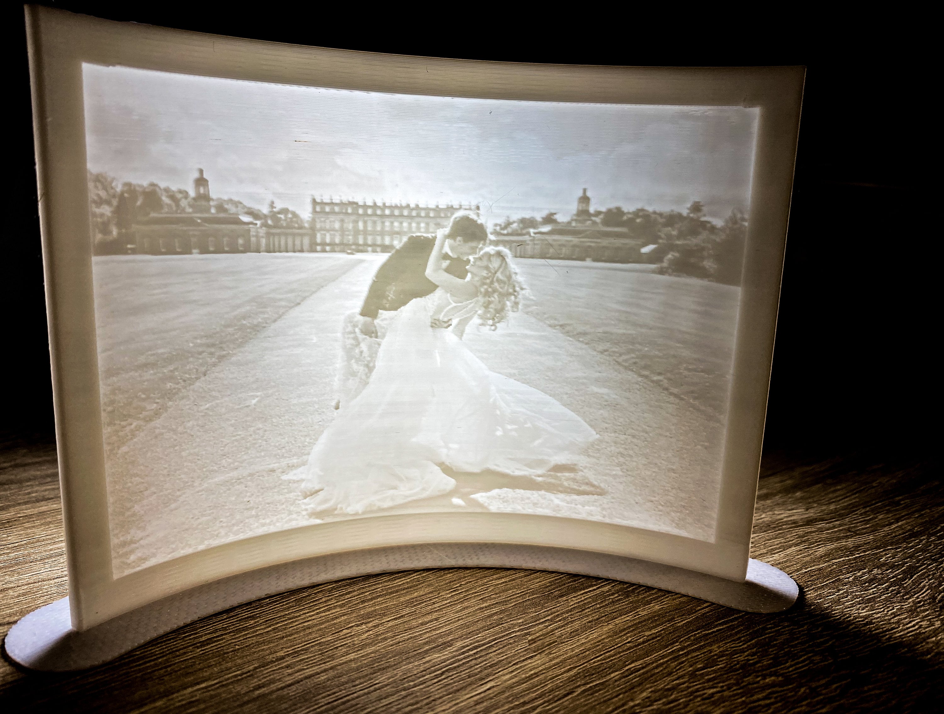 3D Photo Lithophane, Personalised 3d Printed Photo, Wedding Gift ...