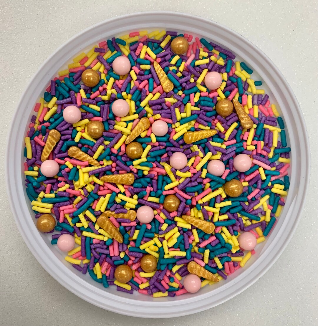 Unicorn Horn Party Edible Sprinkles.u Pick the Size Celebrate,birthday ...