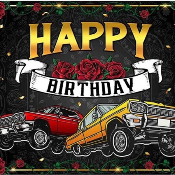 Lowrider Cake Topper - Etsy