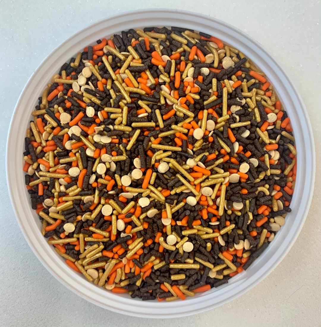 A Fall Affair Fancy Mix Edible Confetti Sprinkles You Pick the Size ...