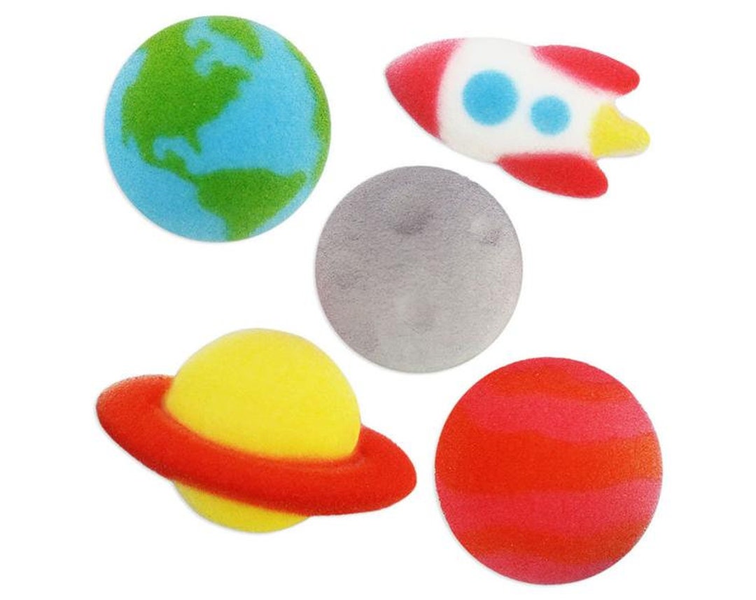 Edible Outer Space Sugar Decorations Assortment Sugar Decorations ...