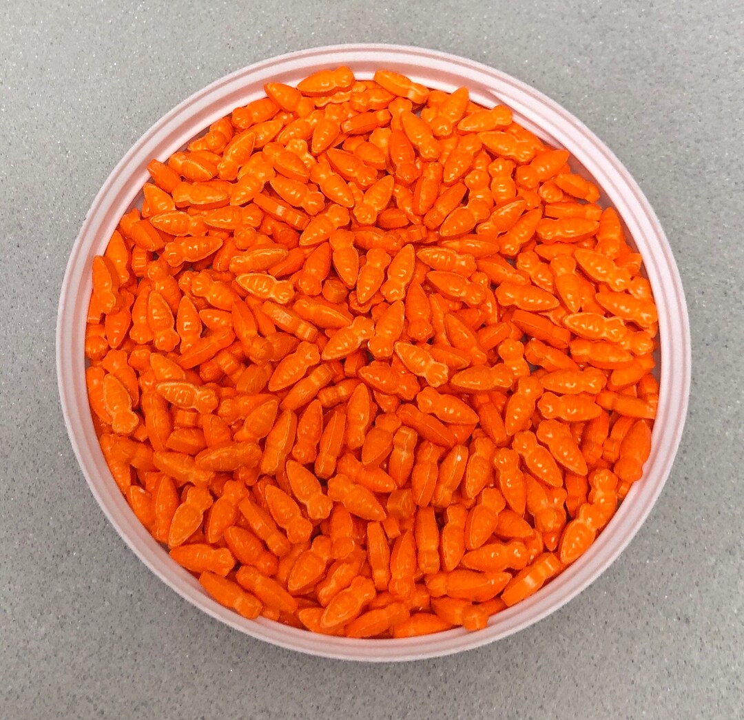 Carrots Confetti Edible Sprinkles.u Pick the Size Birthday Party ...