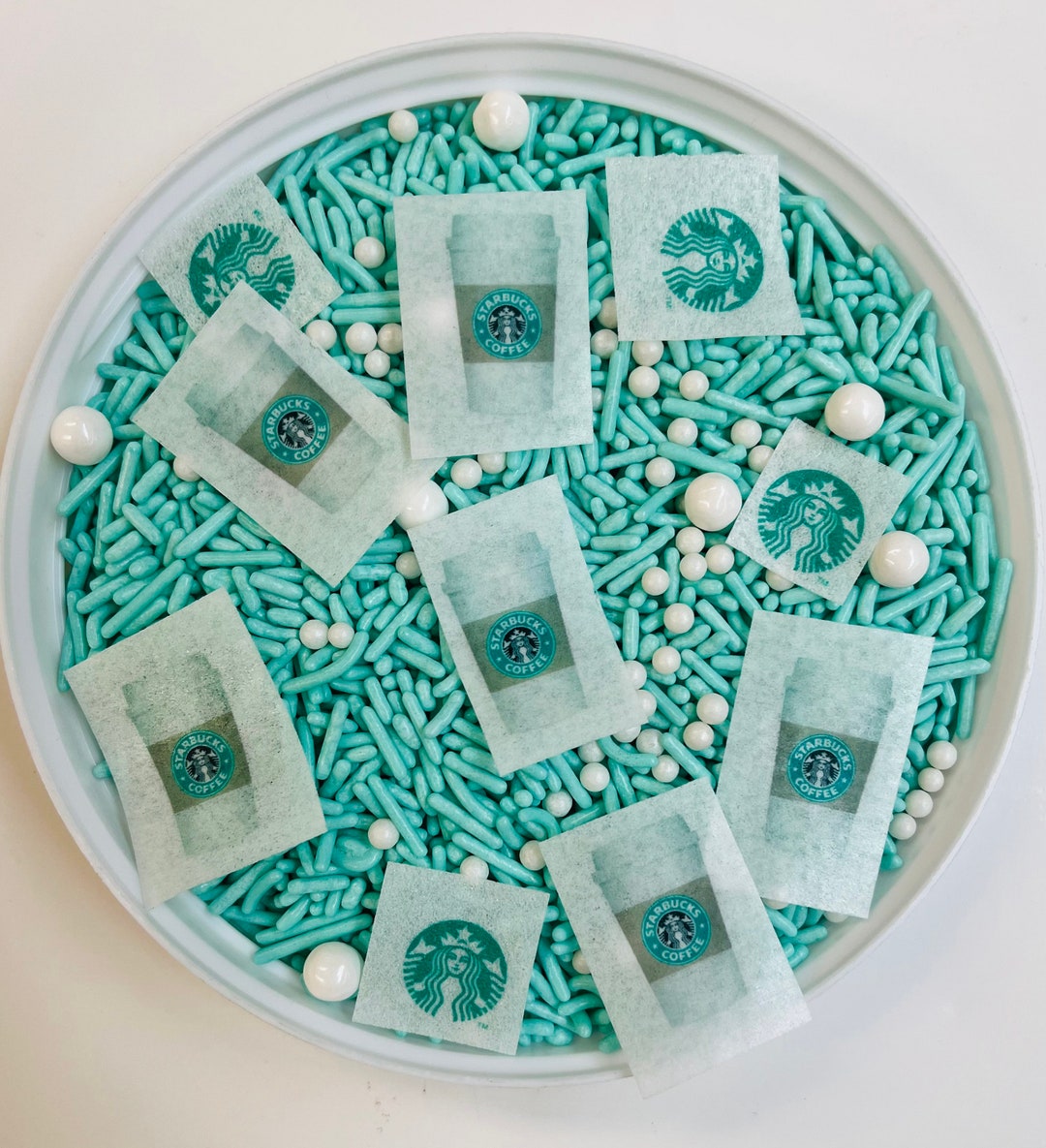 Starbucks Coffee Edible Party Sprinkles Special Price 10 Ounces - Etsy