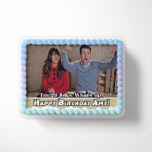 New Girl Schmidt 29 Cake - Etsy
