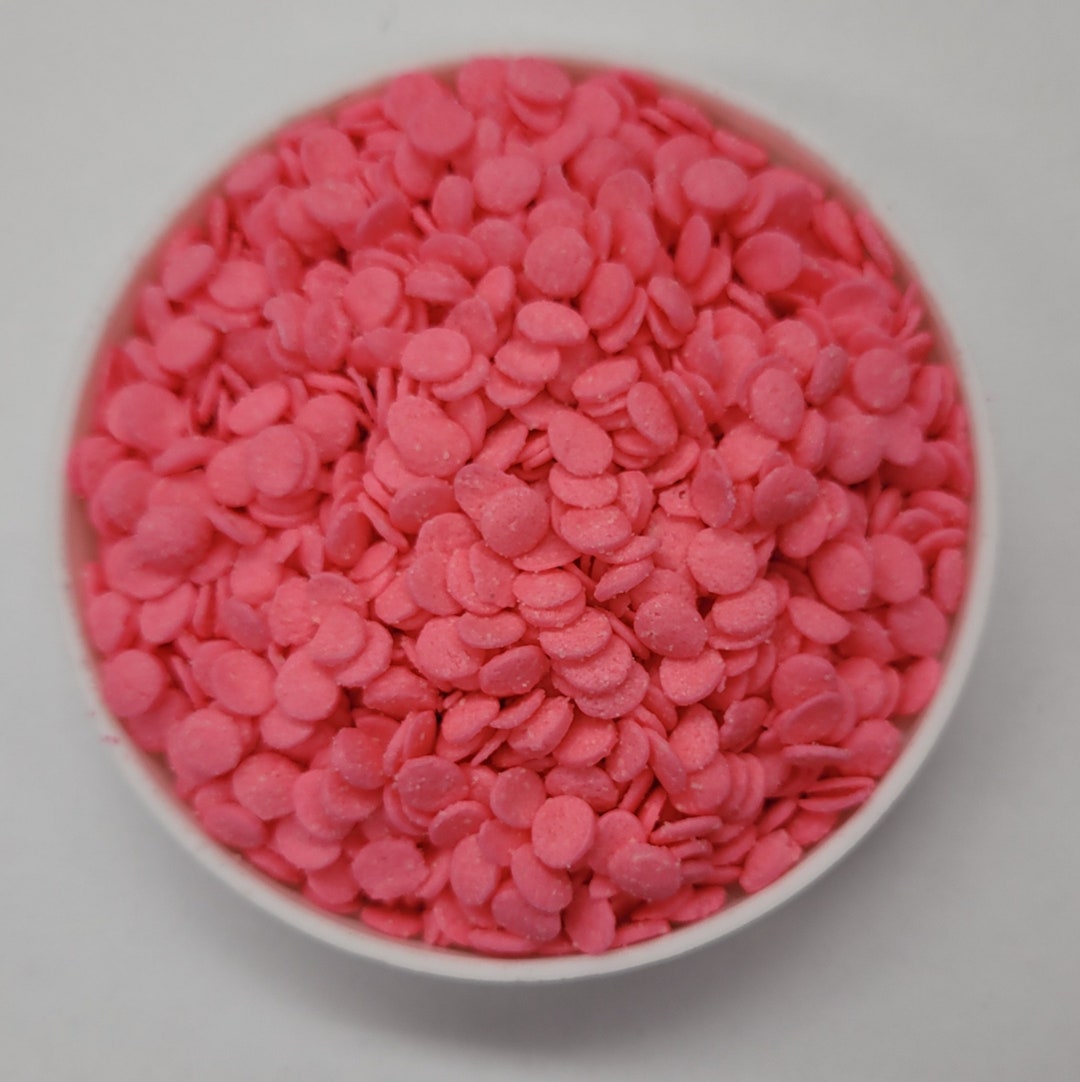 Pink Quins Edible Confetti Sprinkles You Pick the Size Birthday Party ...