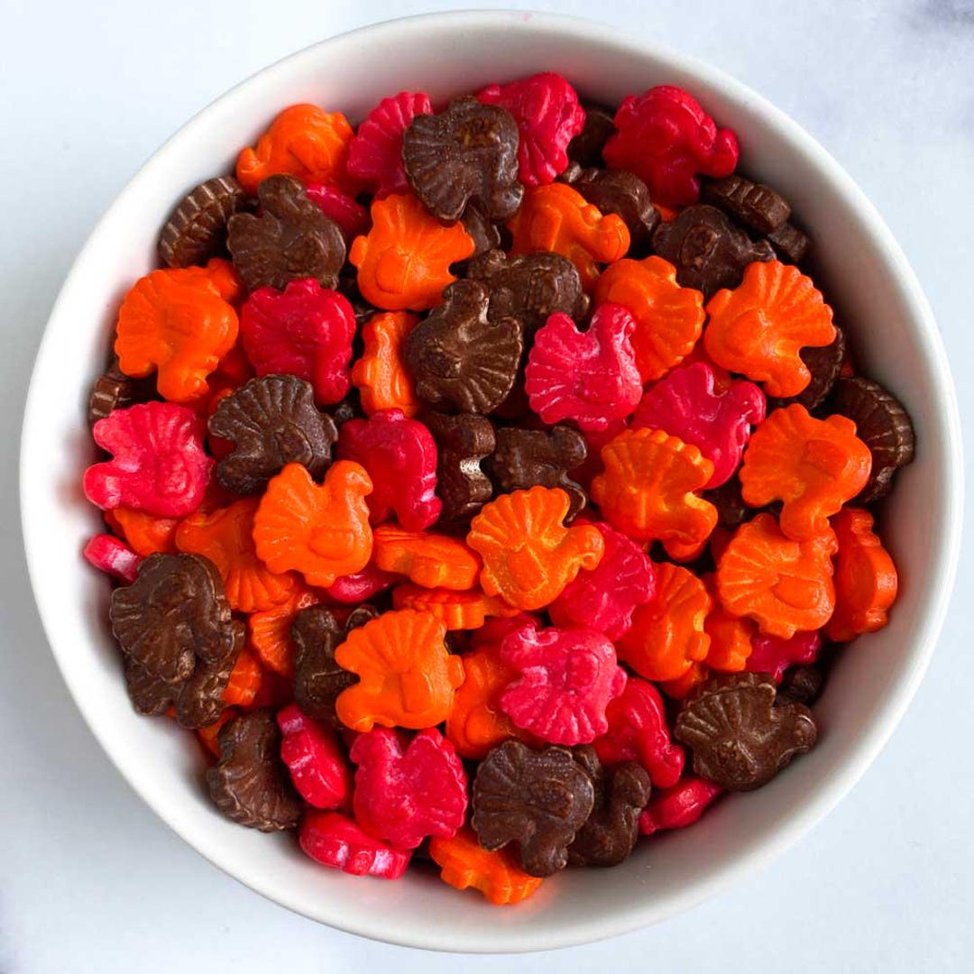 Turkey Edible Confetti Sprinkles Thanksgiving Sprinkles, Autumn Quins ...