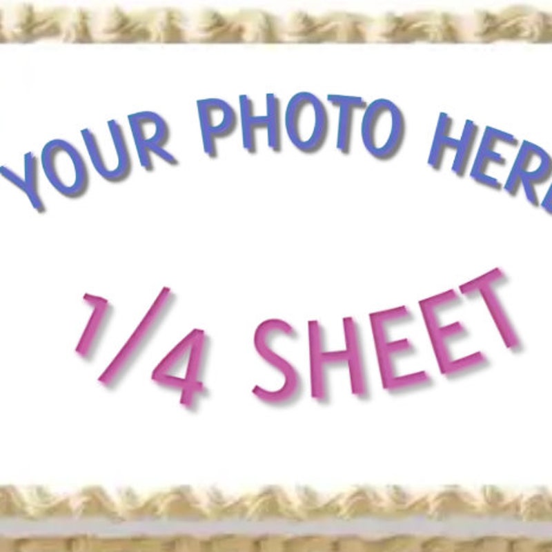 Edible Cake Topper - Etsy