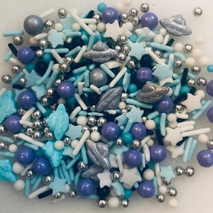 Meet Me in Space Mix Edible Sprinkles. U Pick the Size - Etsy