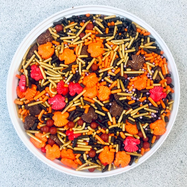 Fall Sprinkles Mix - Etsy