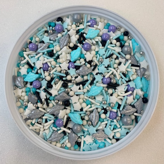 Meet Me in Space Mix Edible Sprinkles. U Pick the Size - Etsy