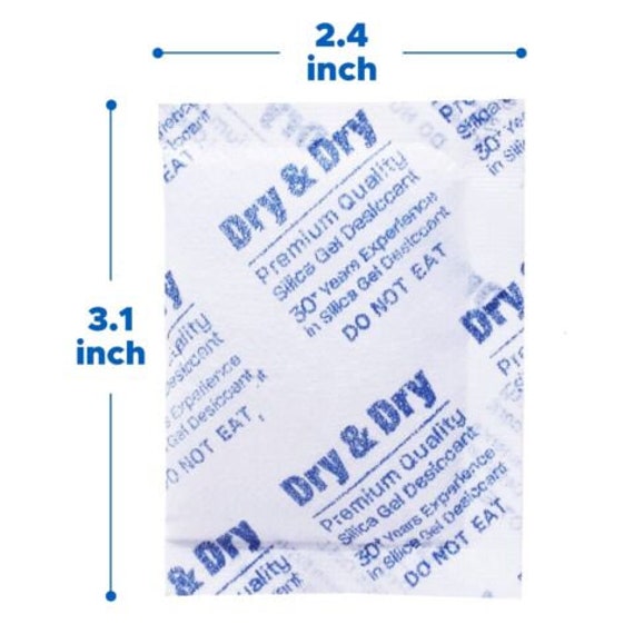 Dry & Dry Silica Gel Desiccant Pack Moisture Absorber 1 Gram - Etsy