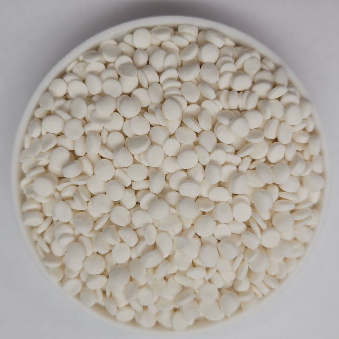 White Quins Edible Confetti Sprinkles You Pick the Size Birthday Party ...