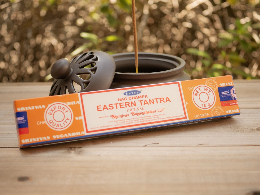 Satya Sacred Series Eastern Tantra Nag Champa Incense Stick - Authentic ...