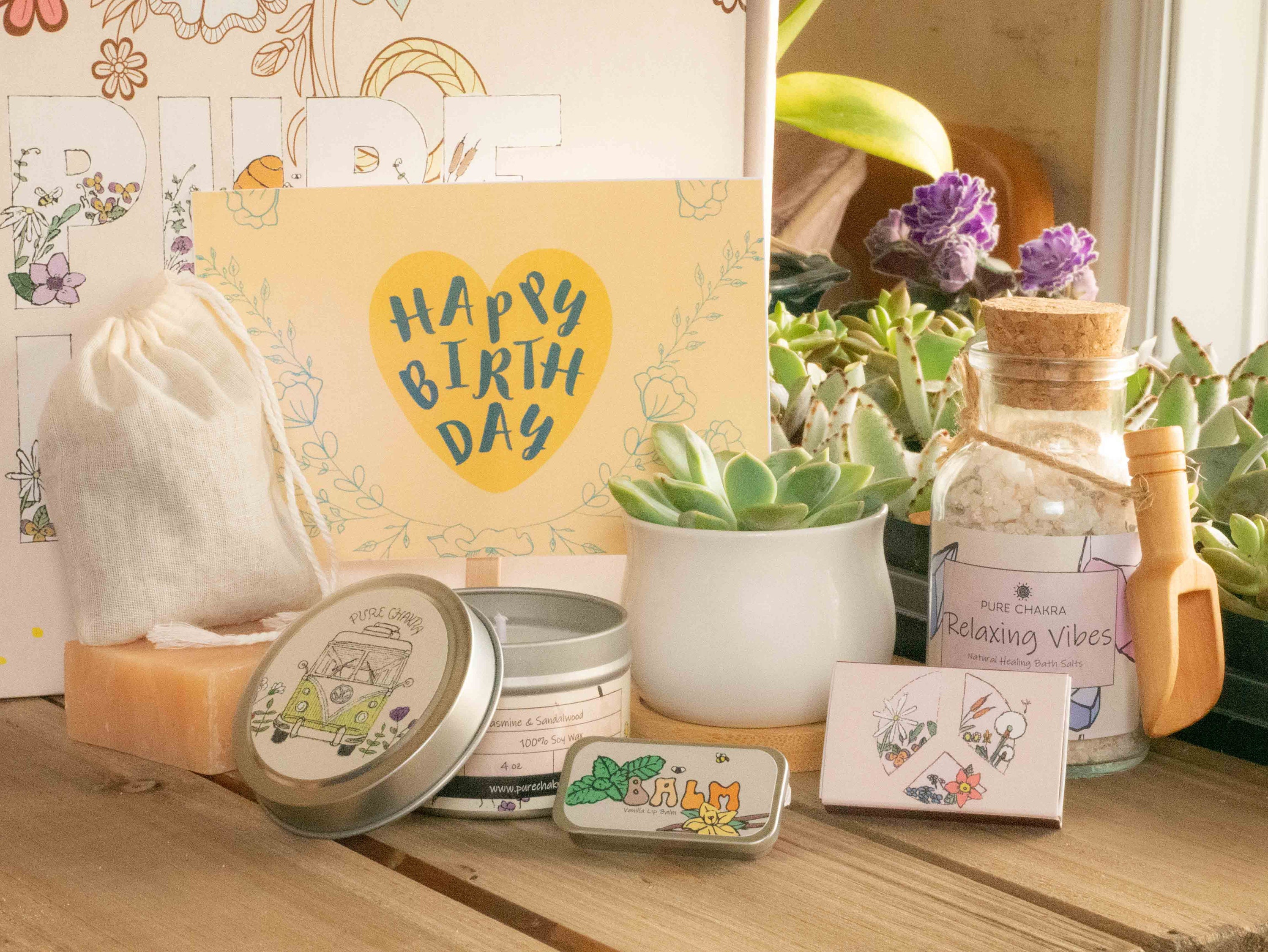 Happy Birthday Box for Her. Thinking of You Care Package. | Etsy