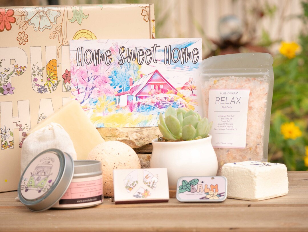Home Sweet Home! House Warming Gift Box. House Warming Gifts New Home ...