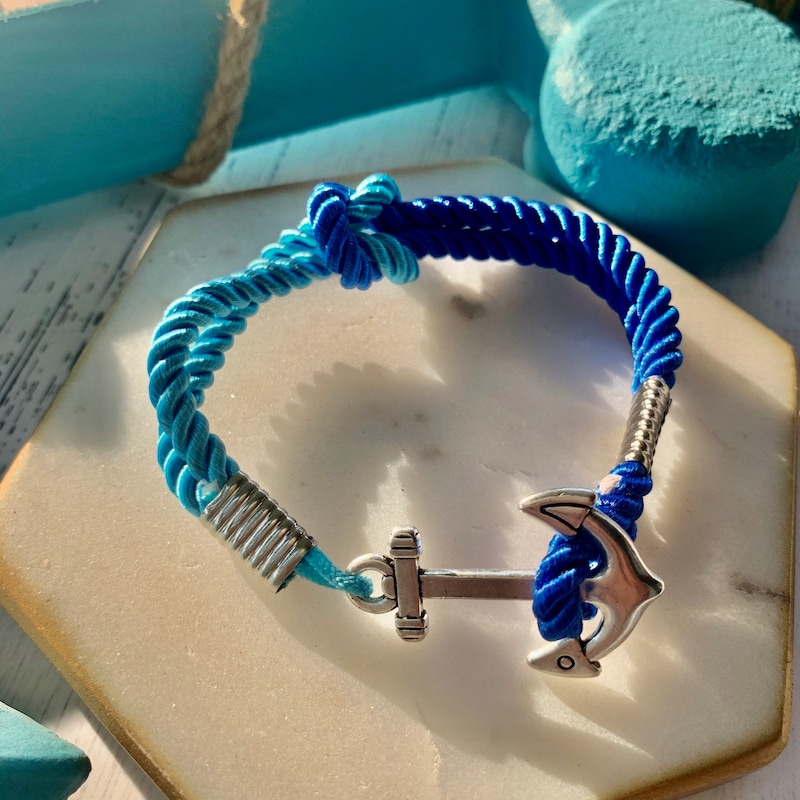 Rope Anchor Bracelet - Etsy