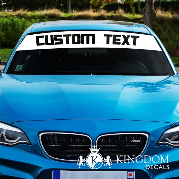 Windshield Decal - Etsy