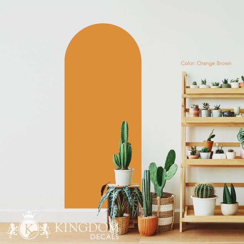 Arch Wall Decal Boho Wall Sticker Nursery Decor - Etsy