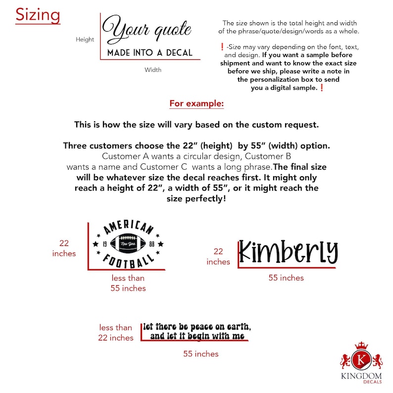 Custom Wall Decal | Create Your Own Personalized Wall Decal, Custom ...