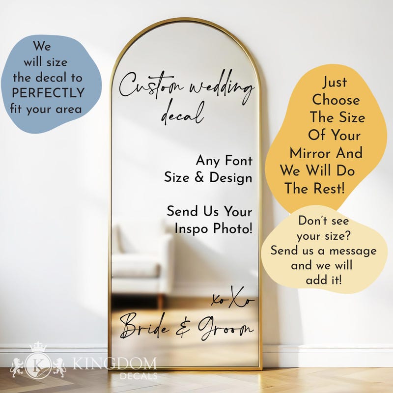 Mirror Sticker - Etsy