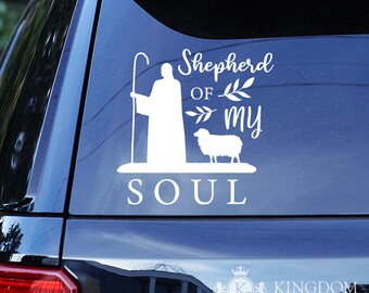 Jesus Decal Christian Car Sticker Vinyl Lettering Window | Etsy