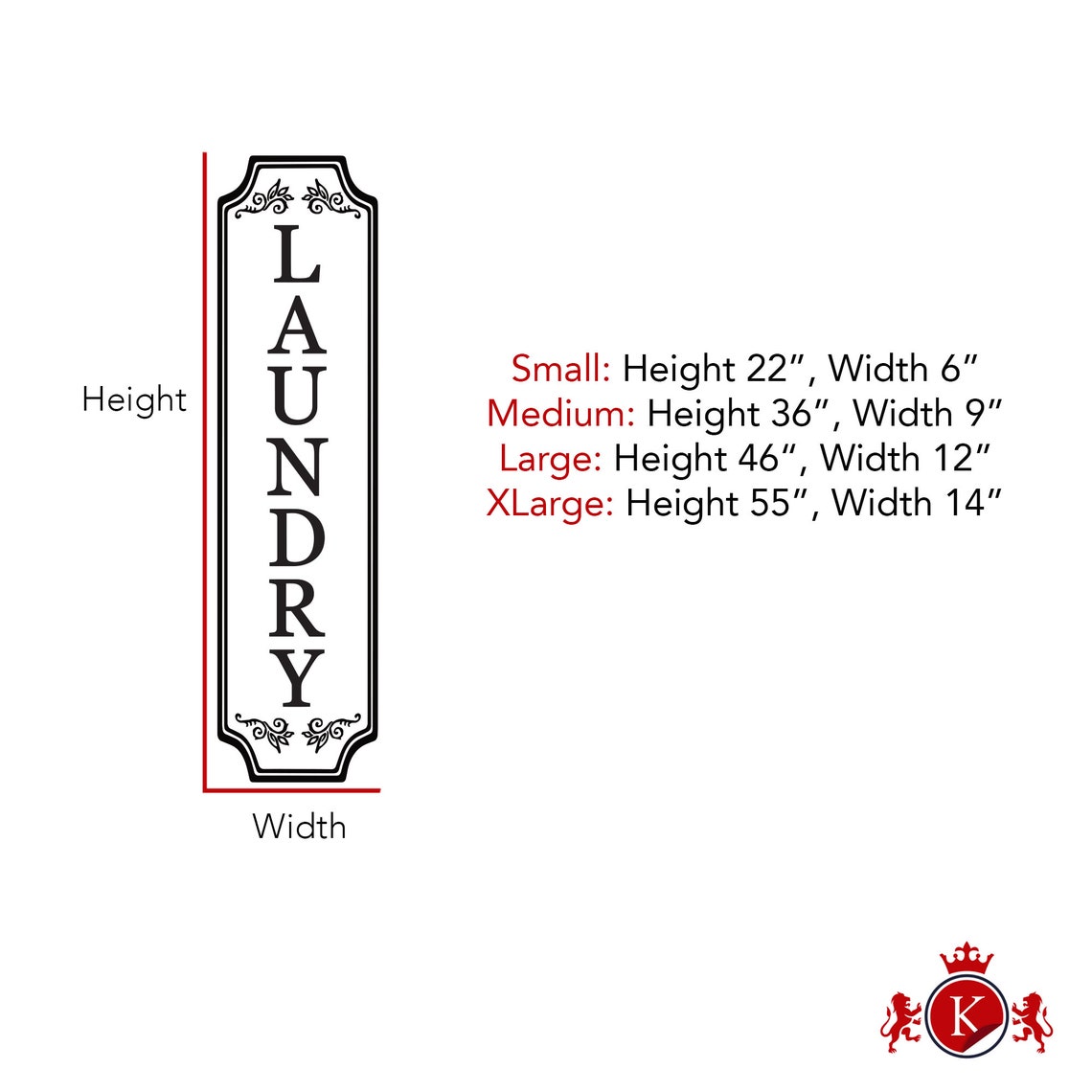 Laundry Decal | Door Sign Sticker, Modern Sign Decor, Farmhouse ...