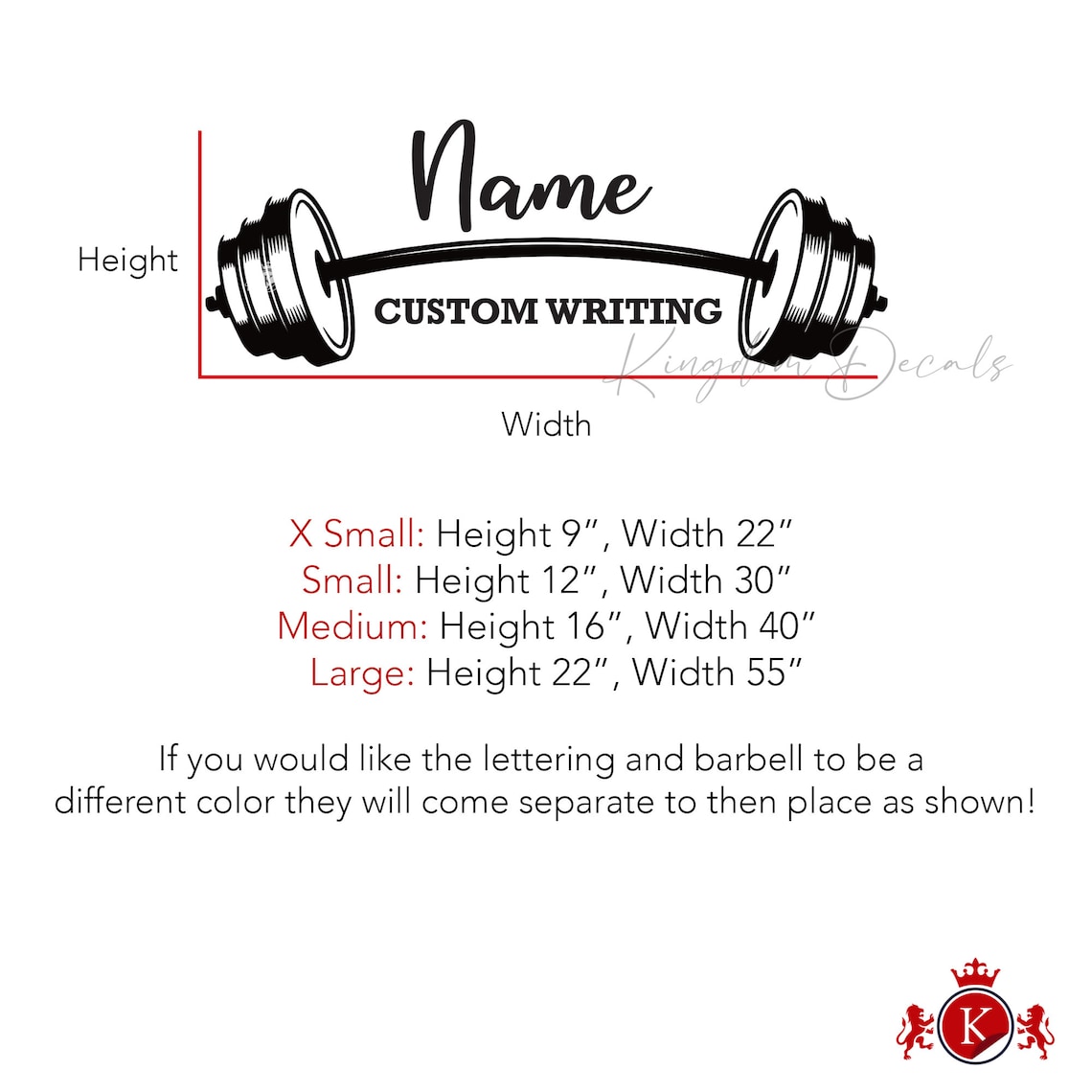 Personalized Home Gym Wall Decal Fitness Wall Sticker Vinyl - Etsy