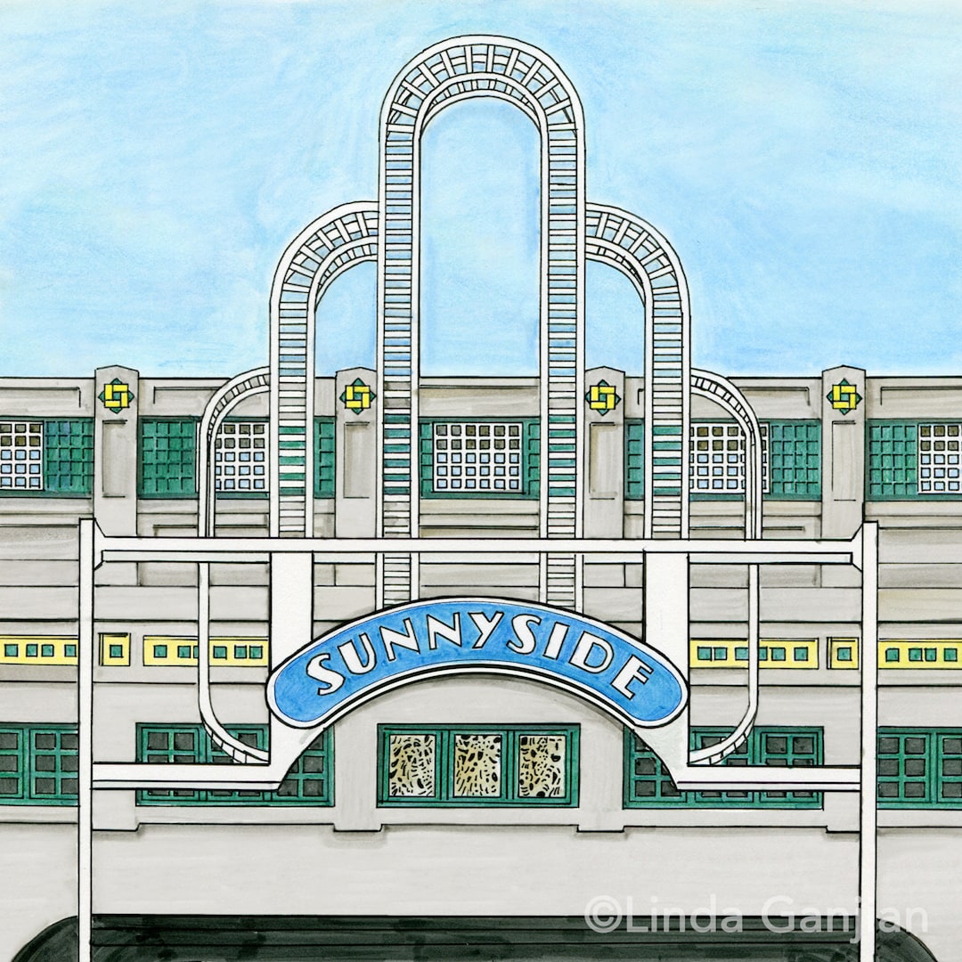 Giclee Print of Sunnyside Sign - Etsy