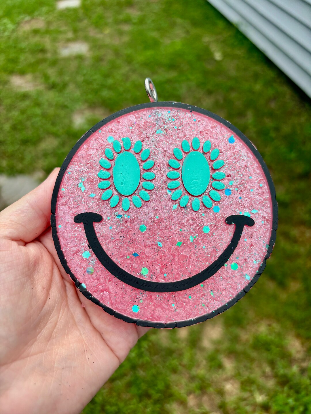 Squash Eyes Smiley Car Freshie - Etsy