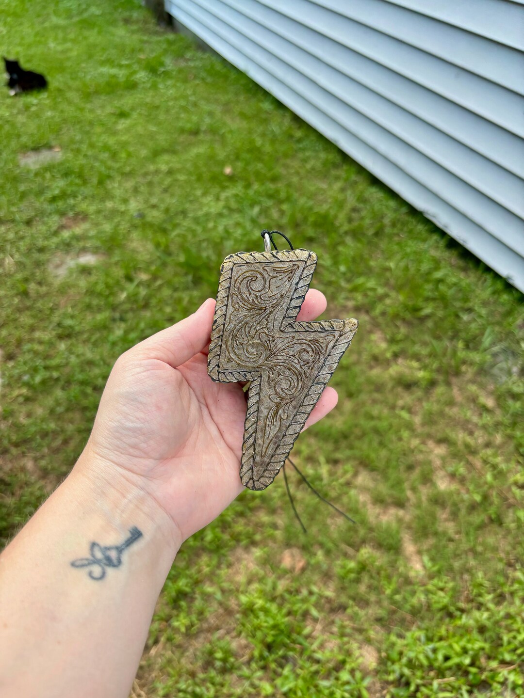 Western Lightning Bolt Car Freshie - Etsy