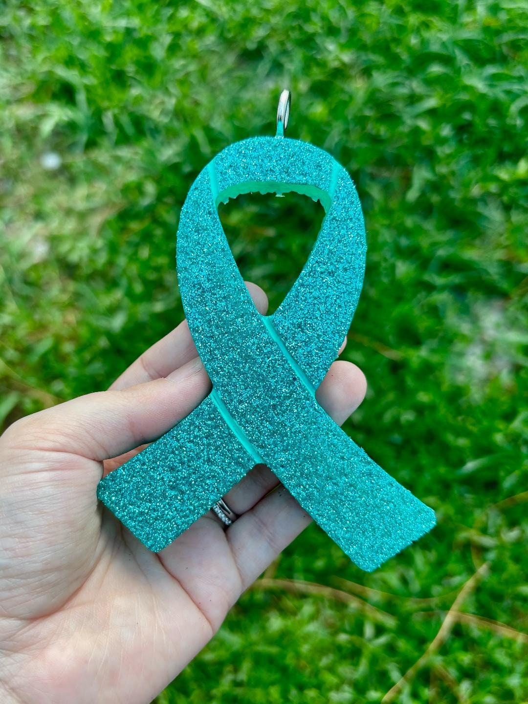 Cancer Ribbon Car Freshie - Etsy