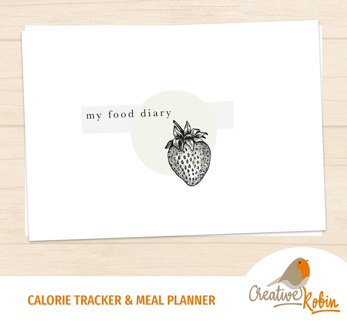 Food CALORIE Tracker Calorie Count Food DIARY & Calorie Diary Calorie ...